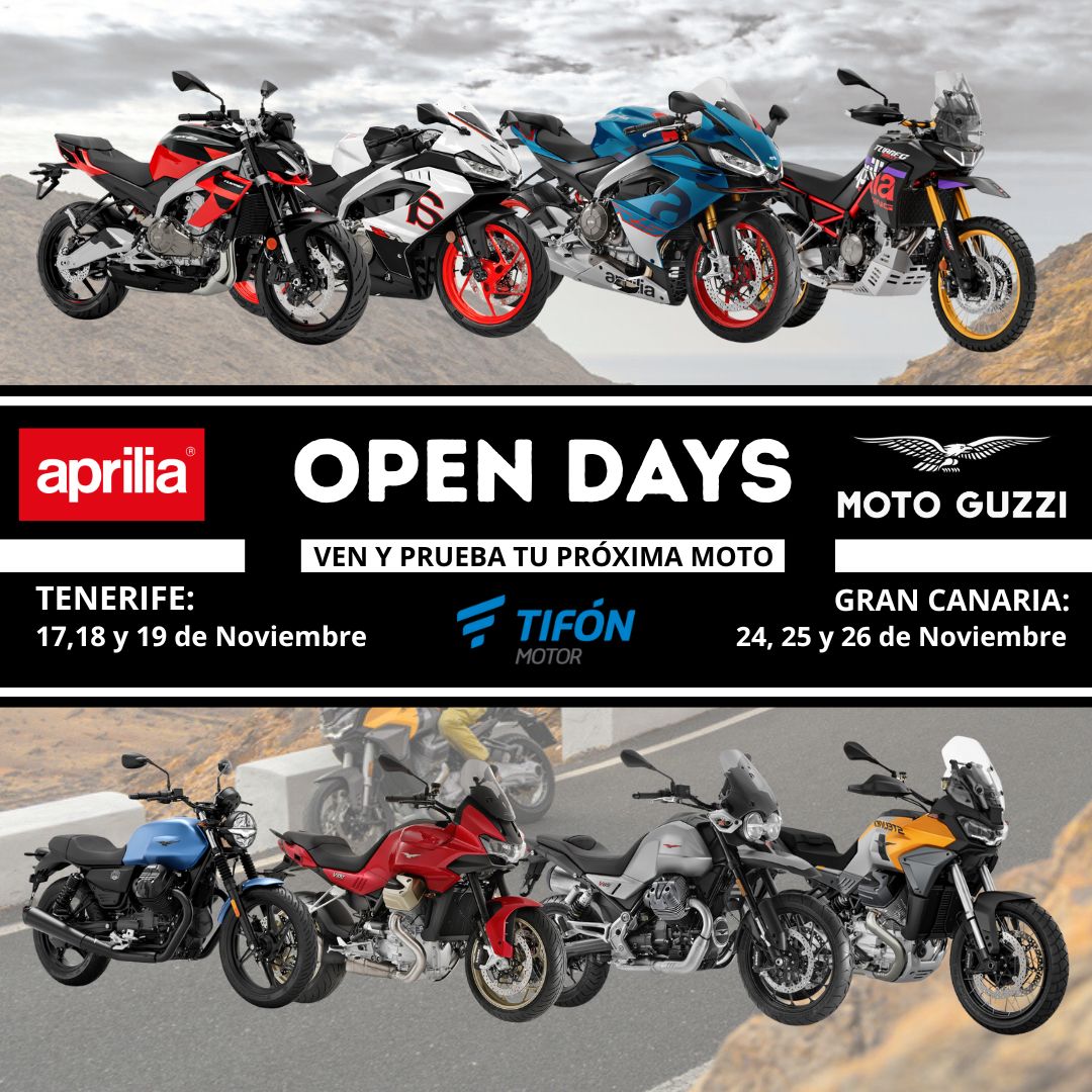 Tifón Motor - Open Days Aprilia - Moto Guzzi 2025